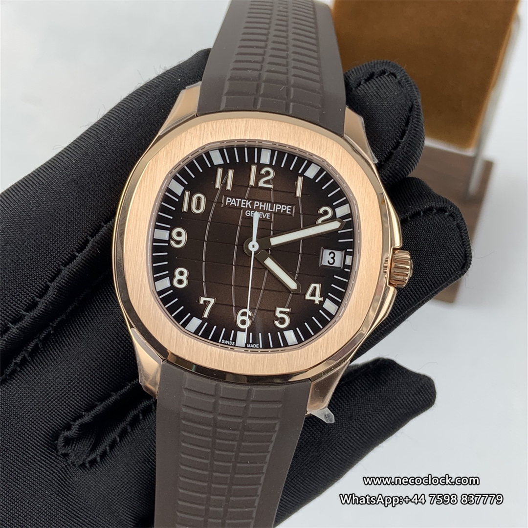 Aquanaut 5167 40mm RG/RU Brown Dial DDF DD324 (Gain Weight)(SW Dial ...