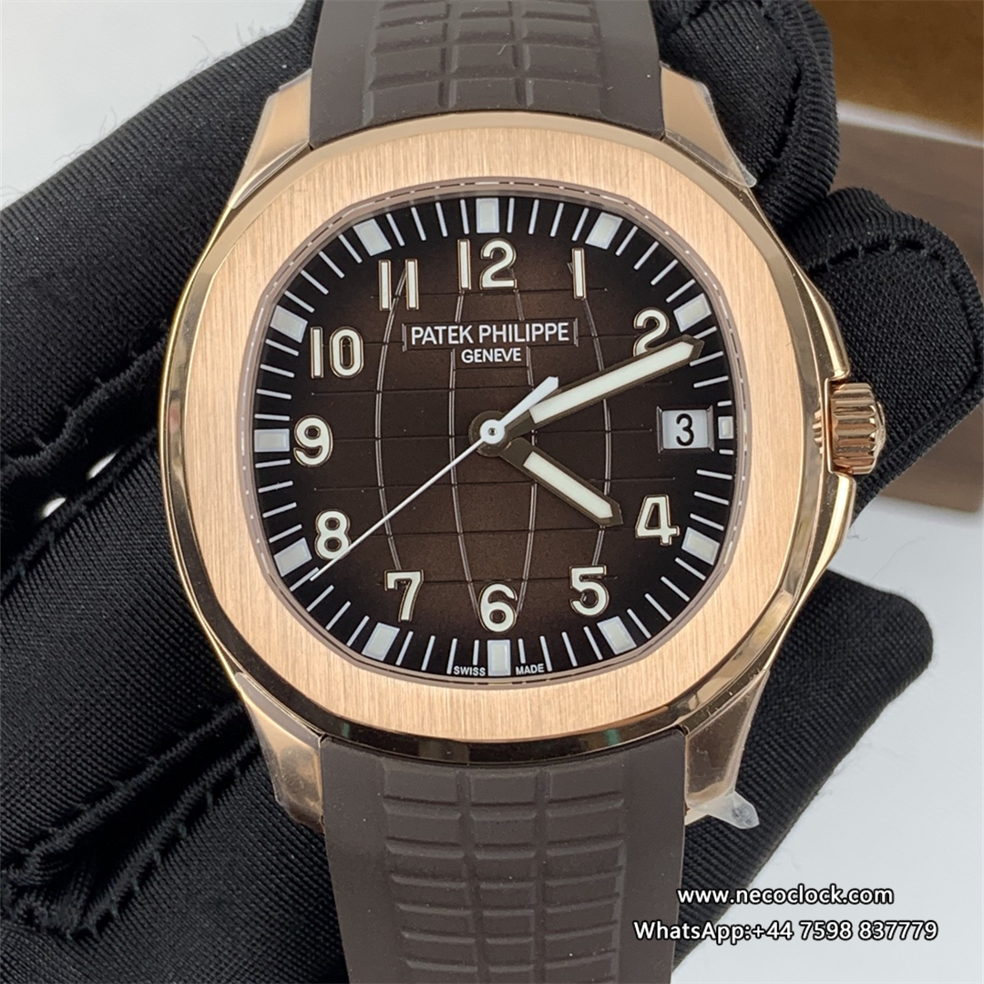 Aquanaut 5167 40mm RG/RU Brown Dial DDF DD324 (Gain Weight)(SW Dial ...